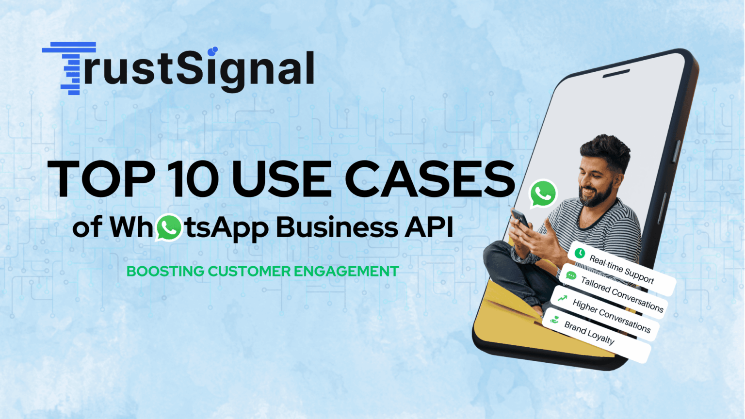 Top 10 Use Cases of WhatsApp Business API for your Business - Trustsignal