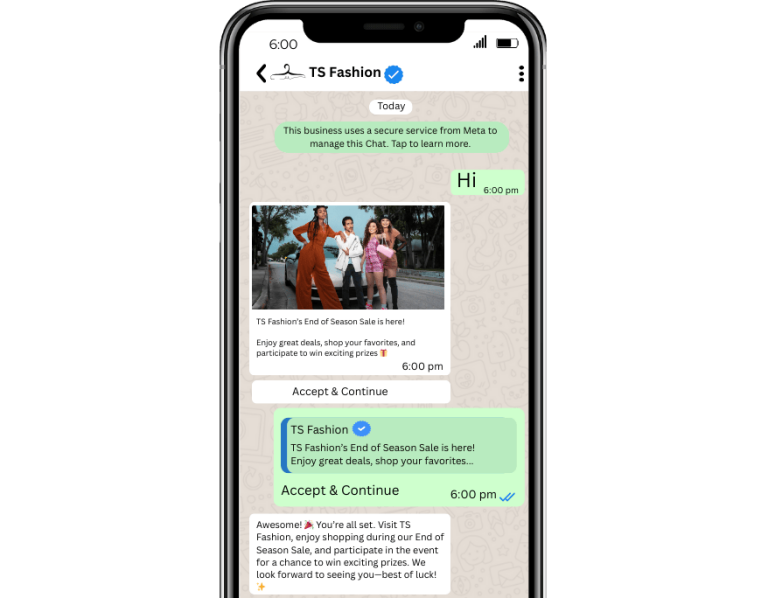 WhatsApp Business API Integration - TrustSignal